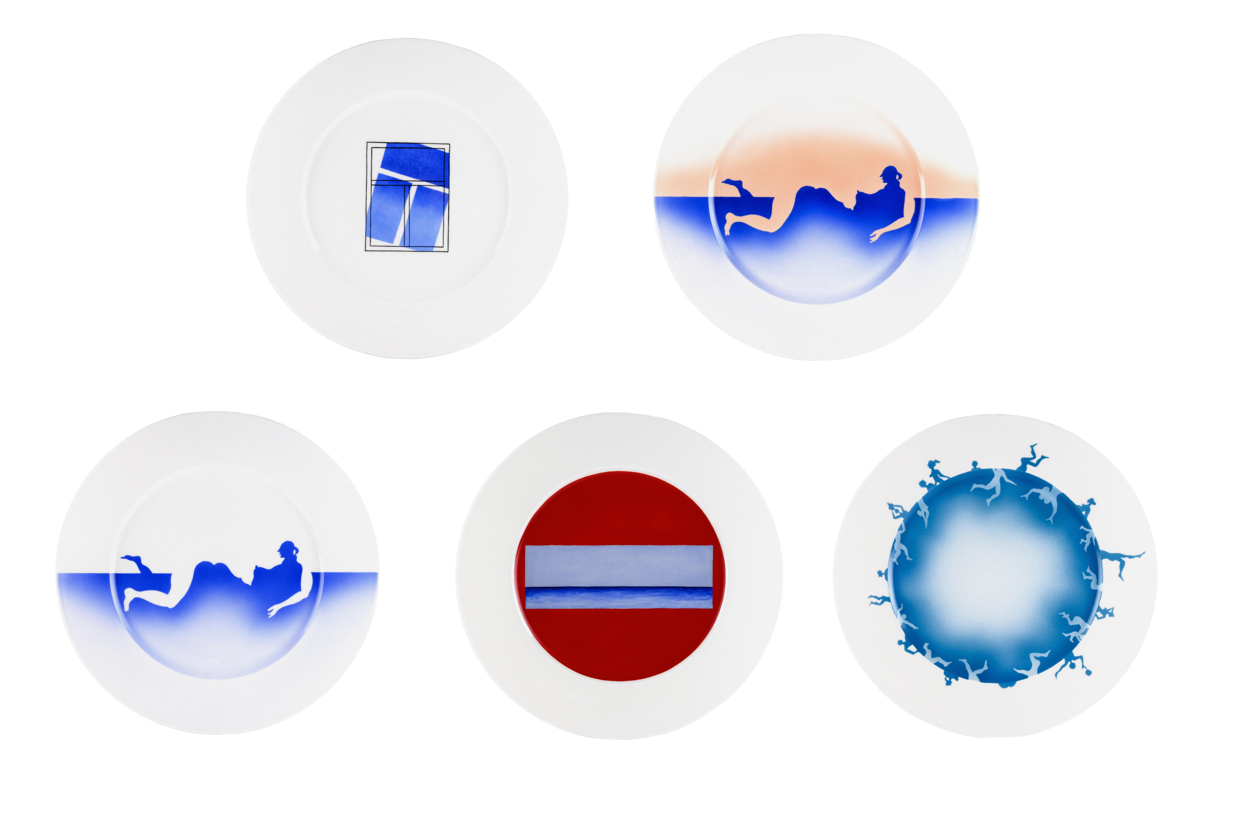 Ivan Chuikov, «Point of view». Set of five plates